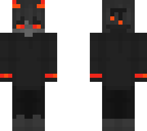 Cool Red And Black Devil Boy | Minecraft Skin