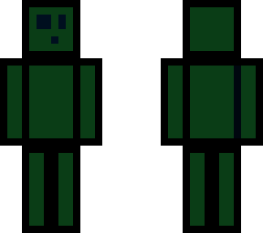 Dark Green Slime Skin | Minecraft Skin