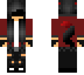 Female Aaron Lycan 2.0 slim | Minecraft Skin