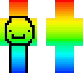 Rainbow dream | Minecraft Skin