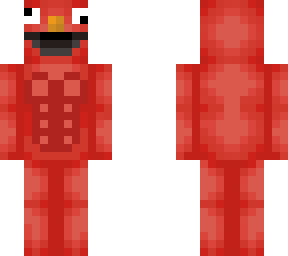 Ripped Elmo | Minecraft Skin