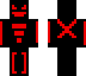 The Red X | Minecraft Skin