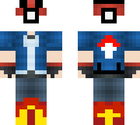 Ultimate Best Pokemon Skin Head Pokeball | Minecraft Skin
