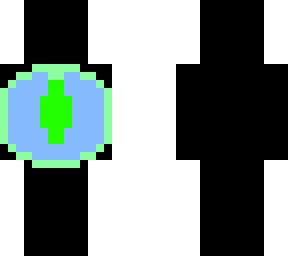 Cartoon eye of ender | Minecraft Skin