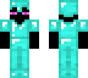 Enderman With Diamand Armor | Minecraft Skin
