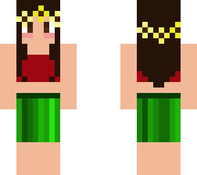 hula girl uwu | Minecraft Skin