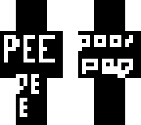 pee pee poo poo | Minecraft Skin