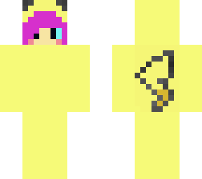 Pikachu Girl | Minecraft Skin