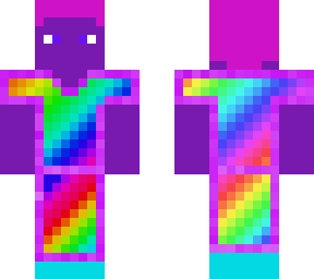 rainbow steve | Minecraft Skin