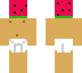 Watermelon head | Minecraft Skin
