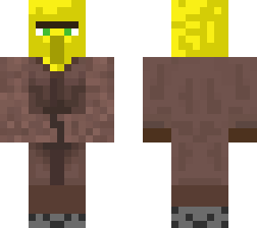 Yellow villager | Minecraft Skin