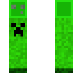 creeper with slime | Minecraft Skin