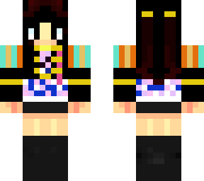 KiiKii Jisoo How You Like That Inspired Look | Minecraft Skin