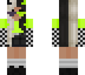 Neon girl | Minecraft Skin