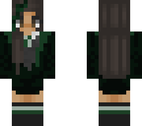 Slytherin Girl | Minecraft Skin