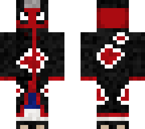SPIDER-MAN AKATSUKI | Minecraft Skin