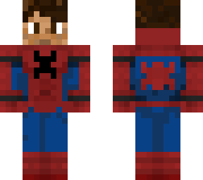 Spider-Man unmasked | Minecraft Skin
