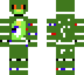 Springtrap Template | Minecraft Skin