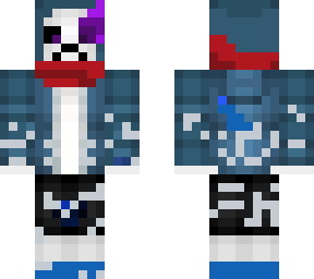 Dust Sans (updated) | Minecraft Skin