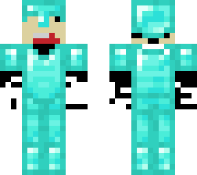 Fake Diamond Armor | Minecraft Skin