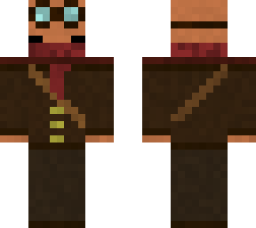 Fox in WW2 Pilot's Outfit | Minecraft Skin