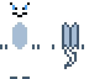 light fury | Minecraft Skin