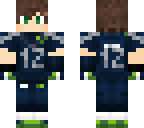 MyOwnFake SeaHawks Uniform | Minecraft Skin