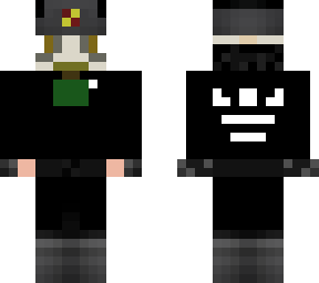 Slav with gas mask | Minecraft Skin