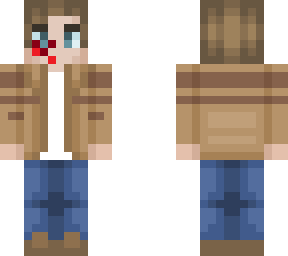 victima trauma ocular | Minecraft Skin