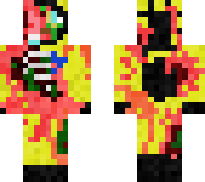 Zombie Radiation worker | Minecraft Skin