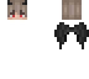 + demon horns and wings + BASE | Minecraft Skin