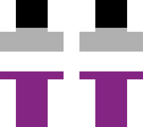 Ace pride flag | Minecraft Skin