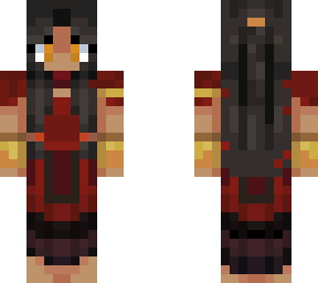 fire nation girl | Minecraft Skin