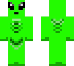 Green Alien | Minecraft Skin