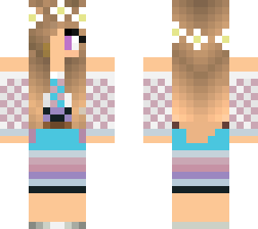 Isabella The Flower Girl | Minecraft Skin
