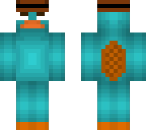 perry the platypus | Minecraft Skin
