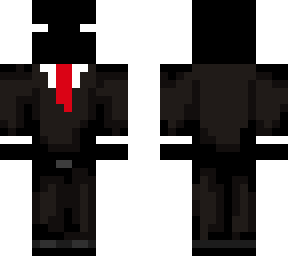 Black suit | Minecraft Skin
