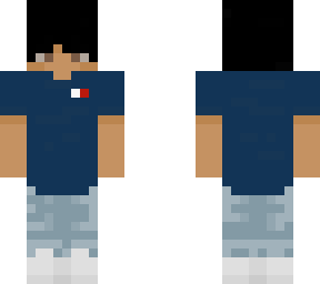 Blue Shirt | Minecraft Skin