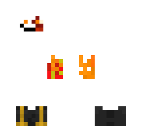 fire god | Minecraft Skin