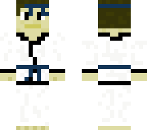 Karate Fighter - Purple Belt | Minecraft Skin