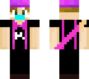 minitoon with face mask | Minecraft Skin