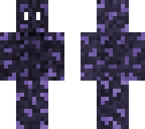 Obsidian Man | Minecraft Skin