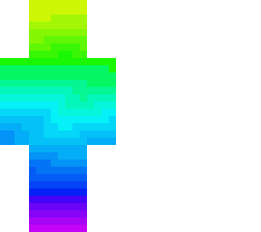 Rainbow Block | Minecraft Skin