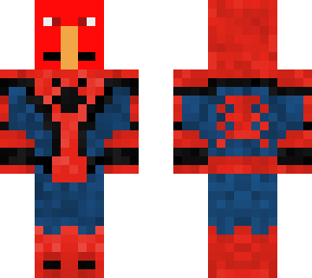 Villager Spider man | Minecraft Skin