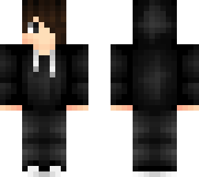 Black Hoodie | Minecraft Skin