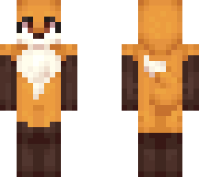 Cute fox furry (updated!) | Minecraft Skin
