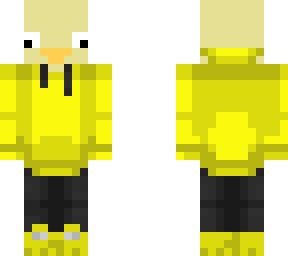 Duck zyph in hoodie | Minecraft Skin