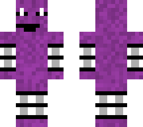 Springlock Purple Guy suit | Minecraft Skin