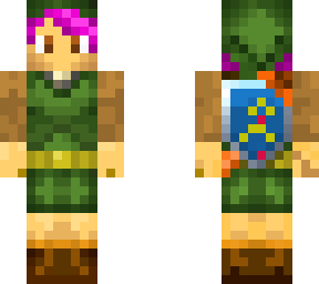 Legend of zelda minecraft skin template - reloplane