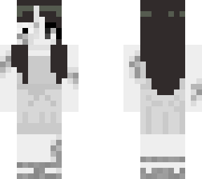 TOMIE (Junji Ito) b&w ver. | Minecraft Skin